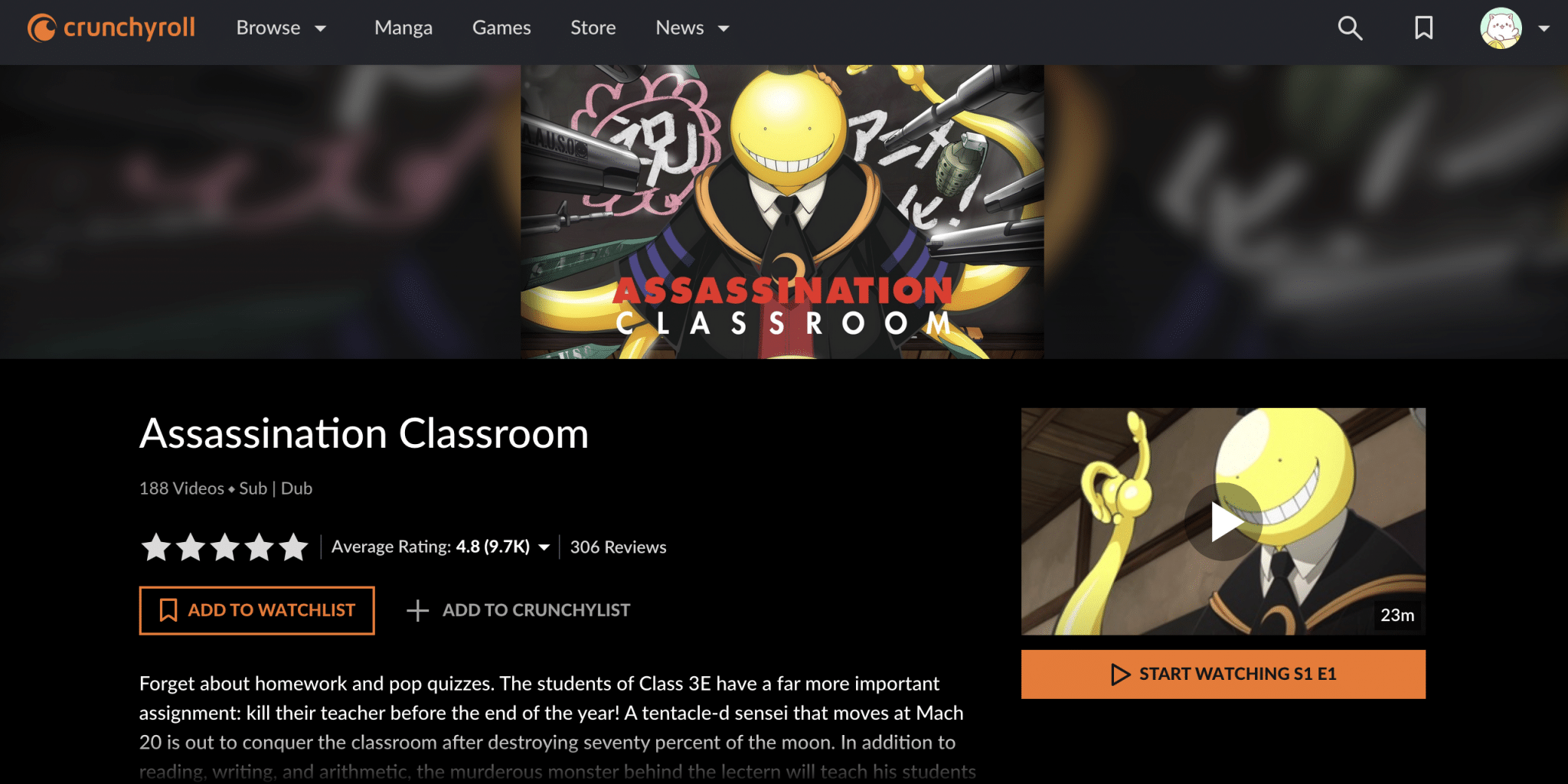 5 Best Places to Watch Assassination Classroom Online