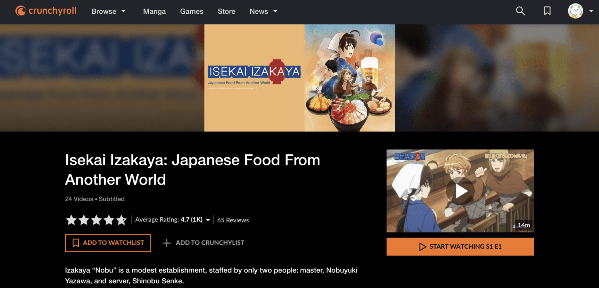 5 Best Places to Watch Isekai Izakaya ‘Nobu’ Online