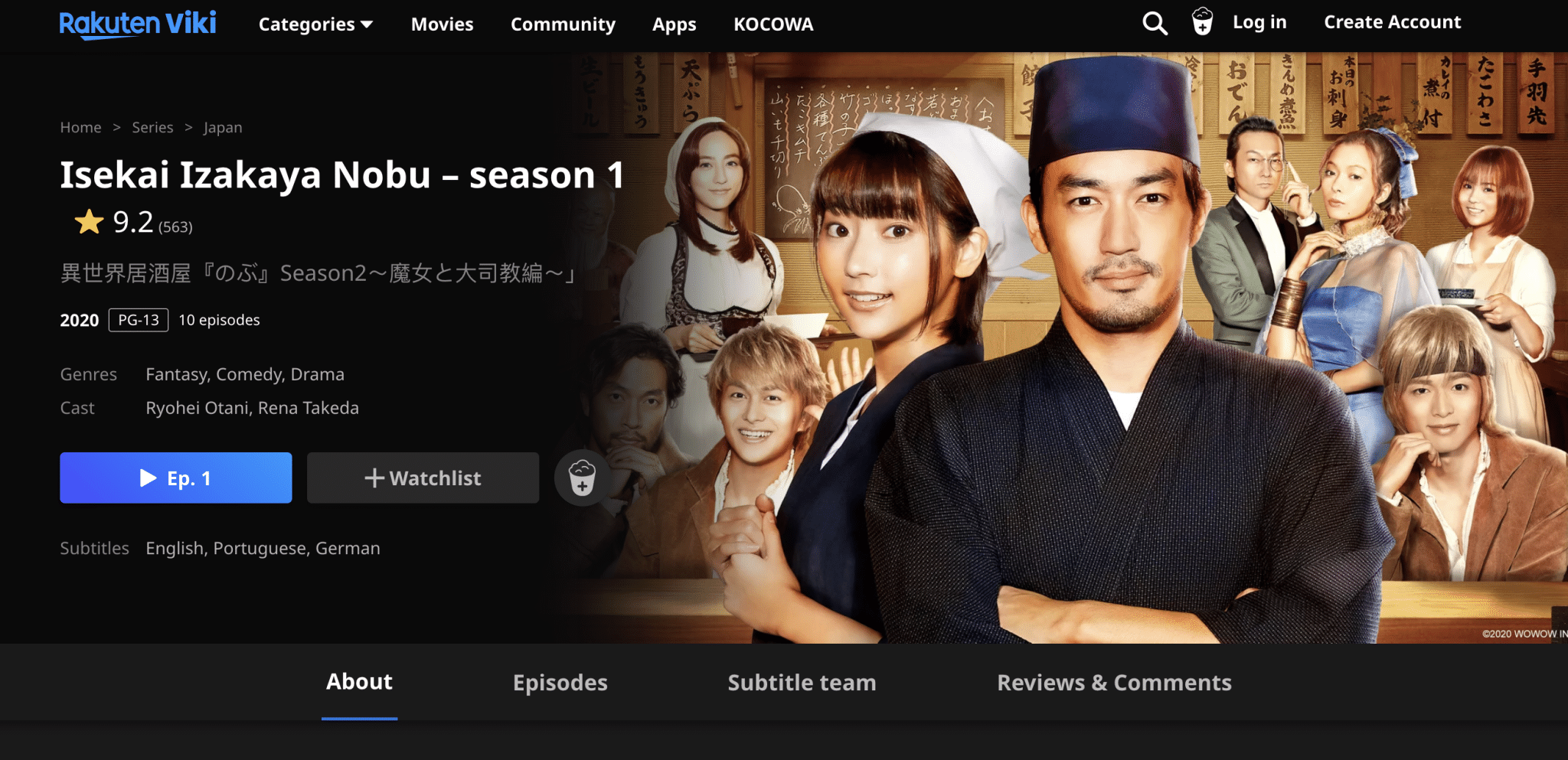 5 Best Places to Watch Isekai Izakaya ‘Nobu’ Online