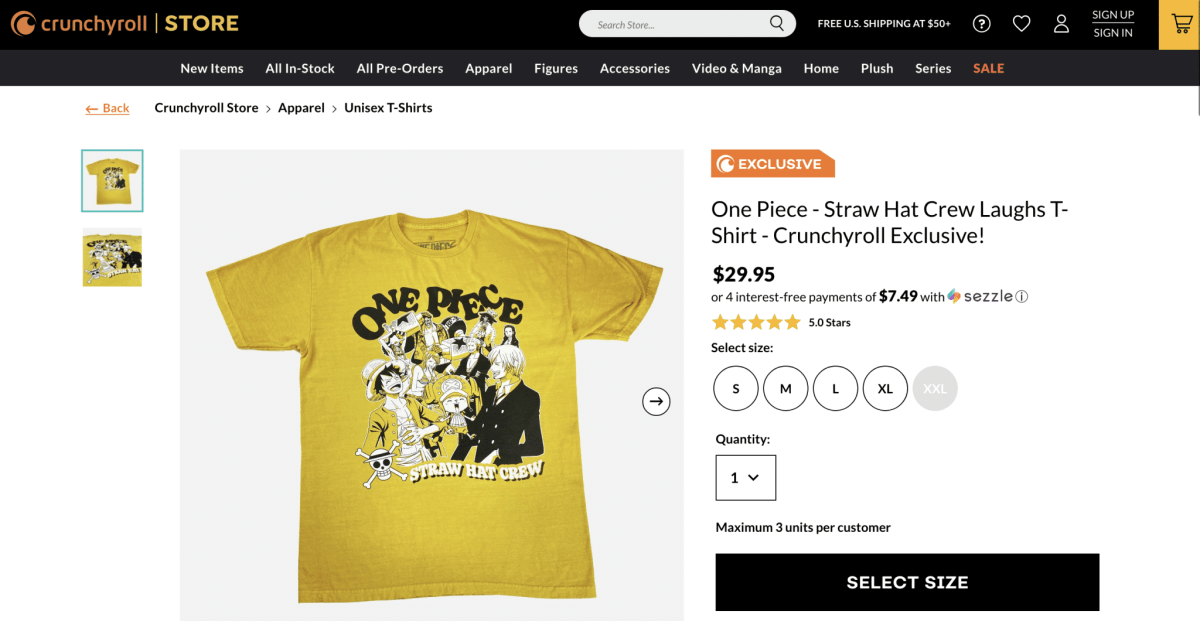 10 Best One Piece Shirts for Men and Women: A Perfect Gift for Anime Fans