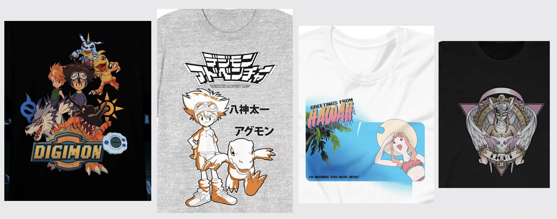 10 Best Digimon Shirts for Men and Women
