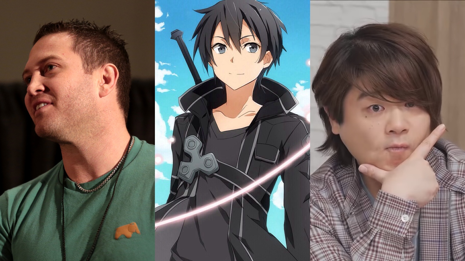 Kirito’s Voice Actor in Sword Art Online: Yoshitsugu Matsuoka & Bryce ...