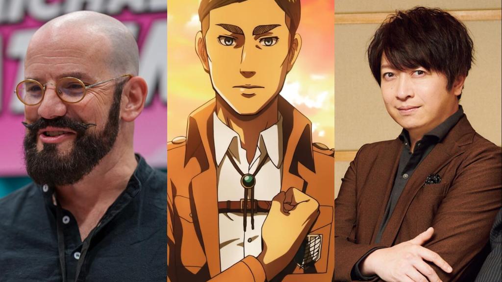 Erwin Smith’s Voice Actor in Attack on Titan: Daisuke Ono & J. Michael ...