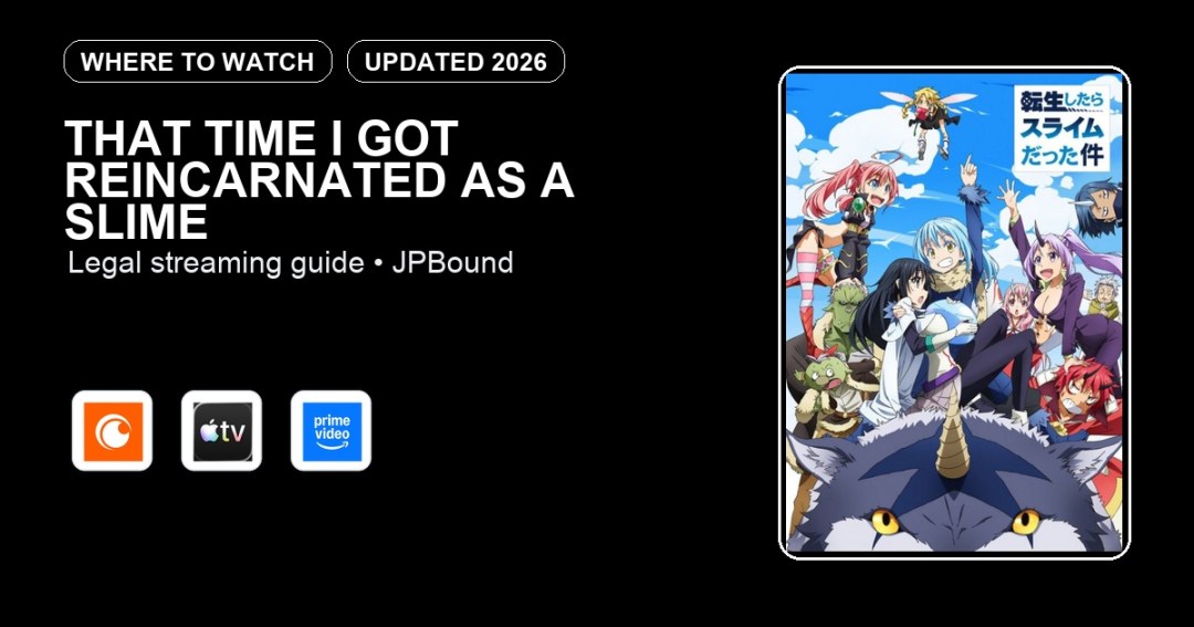 Where to Watch That Time I Got Reincarnated as a Slime Online (Updated ...