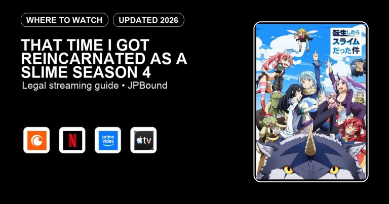 Where to Watch That Time I Got Reincarnated as a Slime Season 4 Online ...